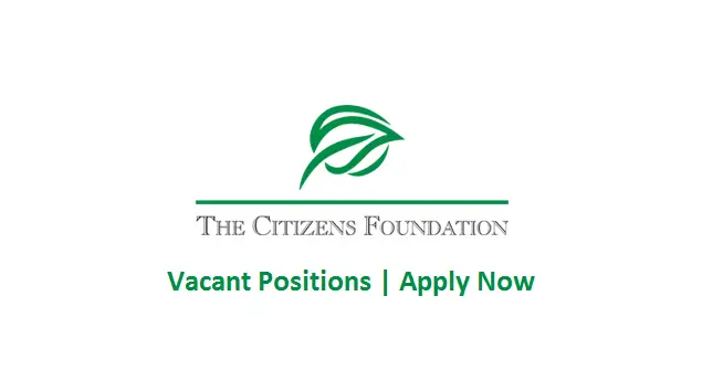 The Citizen Foundation TCF Jobs Lead HR Services Excellence