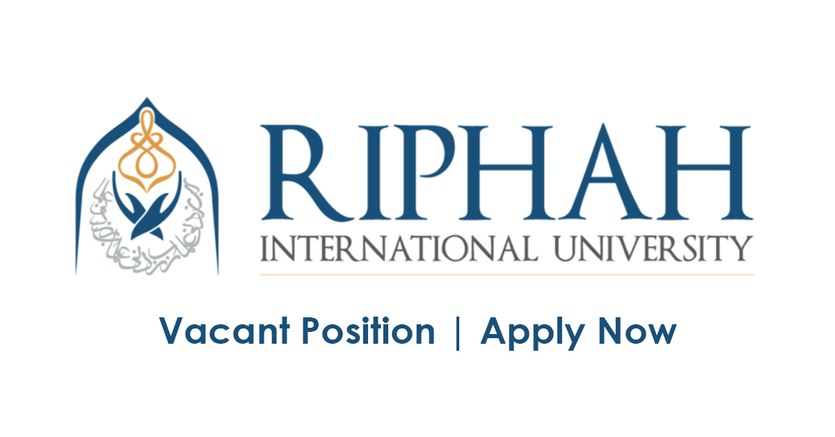 Riphah International University Jobs April 2025