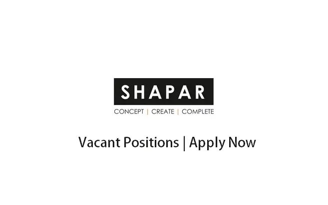 Amir Adnan Shapar Pvt Ltd Jobs April 2023