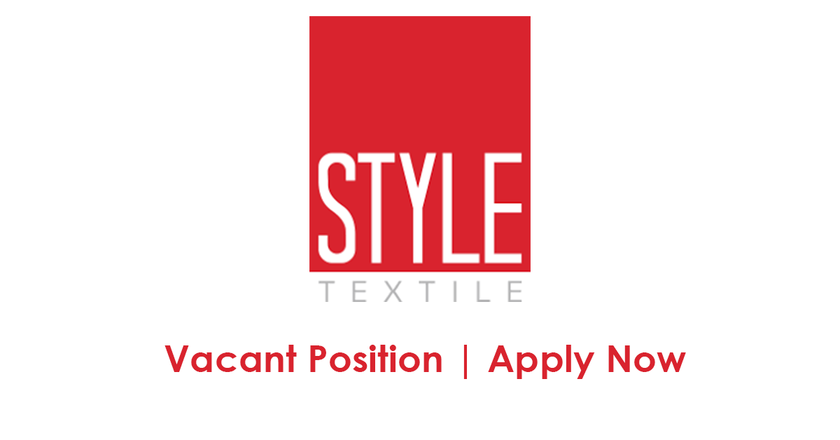 Style Textile Pvt Ltd Jobs Graduate Trainee Officer Knitting R&D