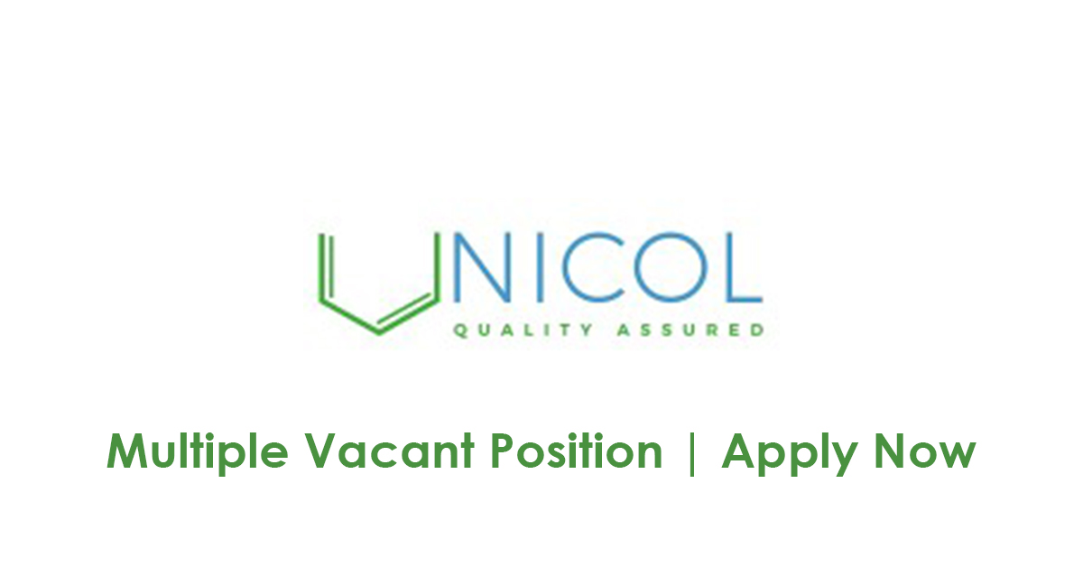 Unicol Limited Jobs March 2025