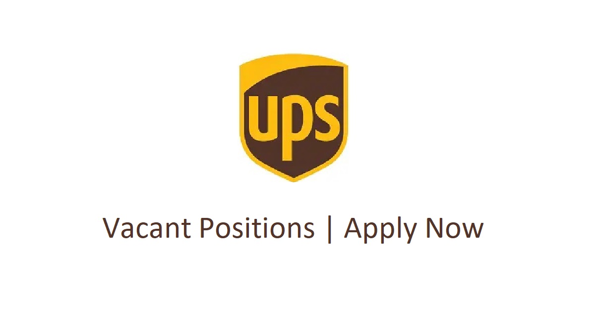 UPS Pakistan Jobs Data Entry Officer