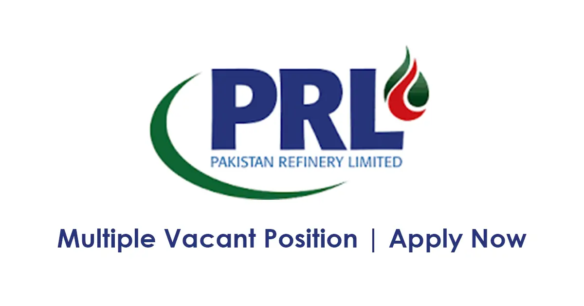 Pakistan Refinery Limited Jobs September 2024