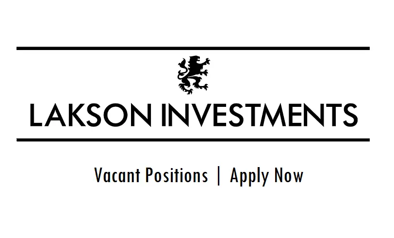Lakson Investments Jobs November 2024