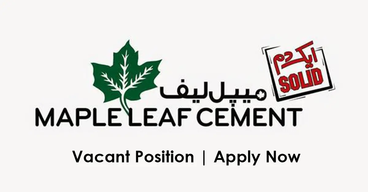 Maple Leaf Cement Factory Limited Jobs Assistant Manager IT Operations ...