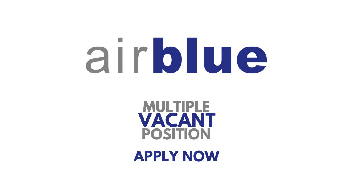 Airblue Pakistan Jobs Travel Counselor