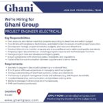 Ghani Glass Limited Jobs Project Engineer