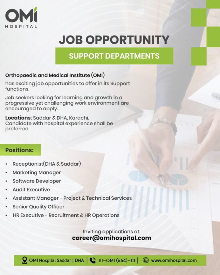 OMI Hospital Jobs March 2025
