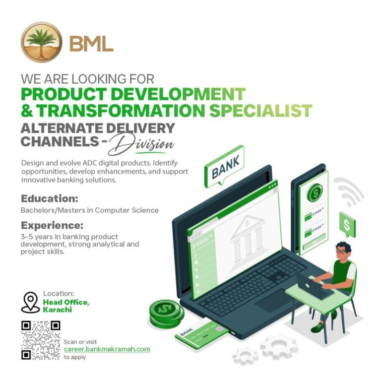 Bank Makramah Limited BML Jobs June 2025