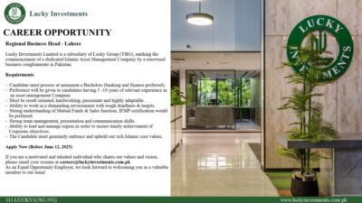 Lucky Investments Limited Jobs June 2025