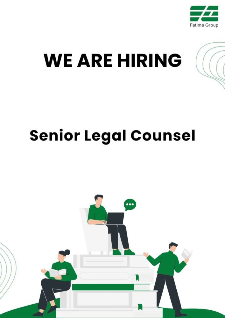 Fatima Group Jobs August 2025