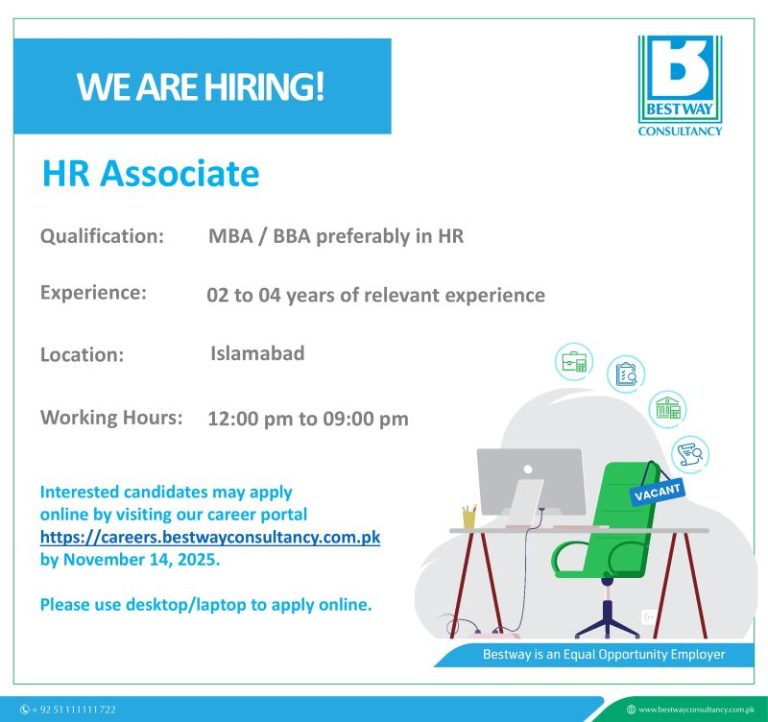 Bestway Consultancy Jobs November 2025