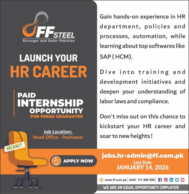 FF Steel Jobs January 2026