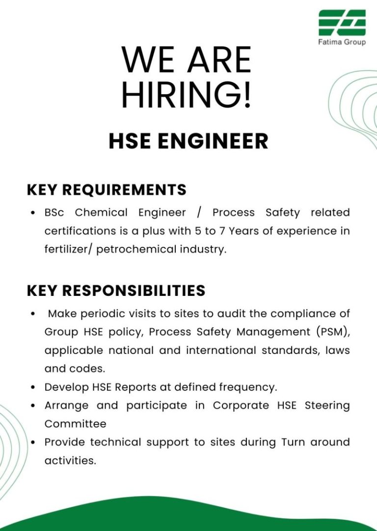 Fatima Group Jobs January 2026