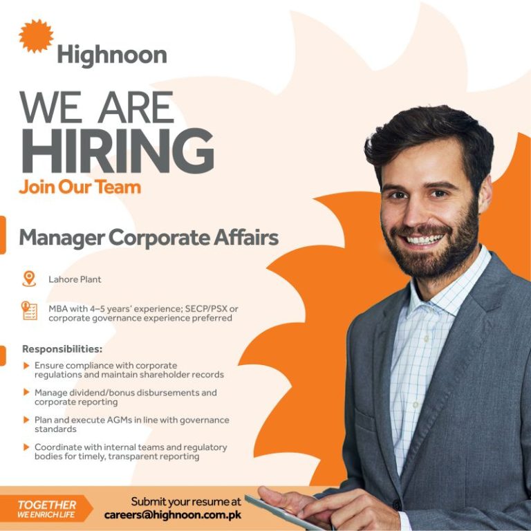 Highnoon Pvt Ltd Jobs February 2026