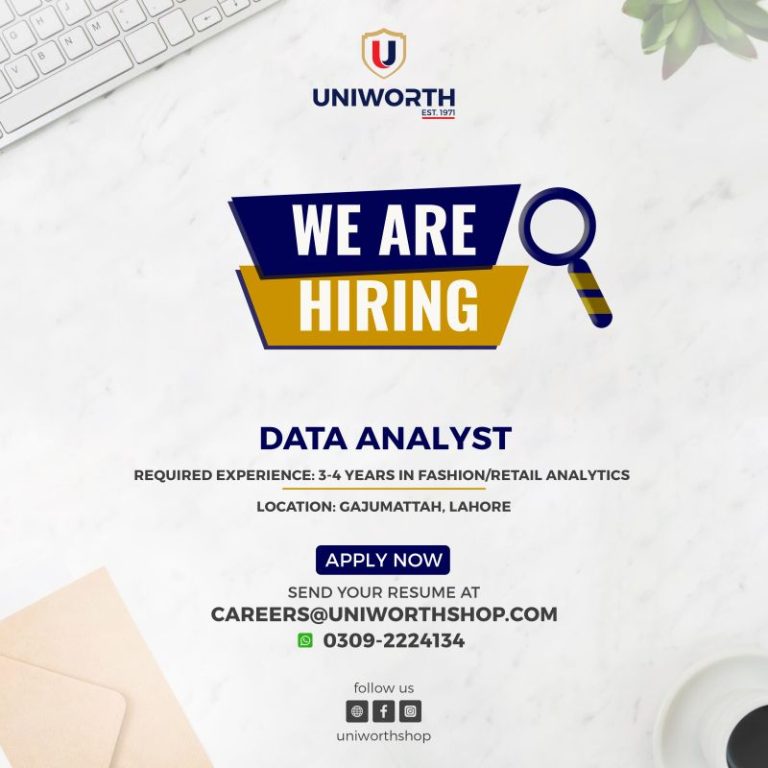Uniworth Jobs Data Analyst