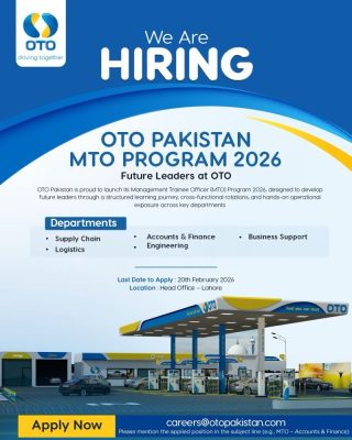 OTO Pakistan MTO Program 2026