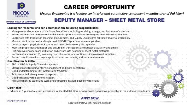 Procon Engineering Pvt Ltd Jobs March 2026