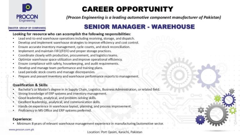 Procon Engineering Jobs March 2026