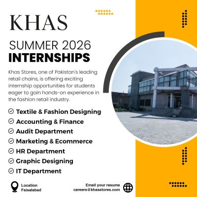 Khas Stores Summer Internship 2026