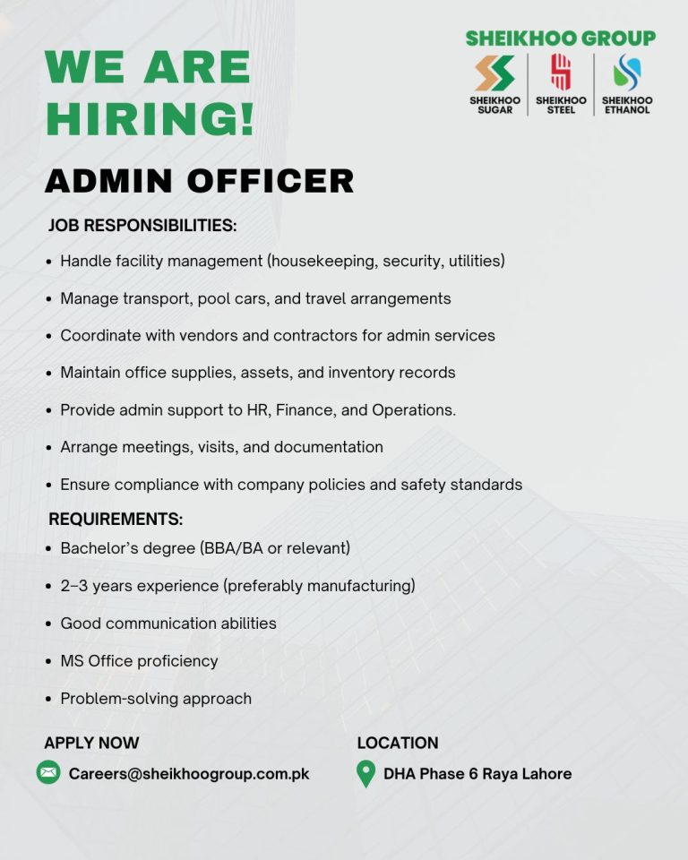 Sheikhoo Group Jobs April 2026