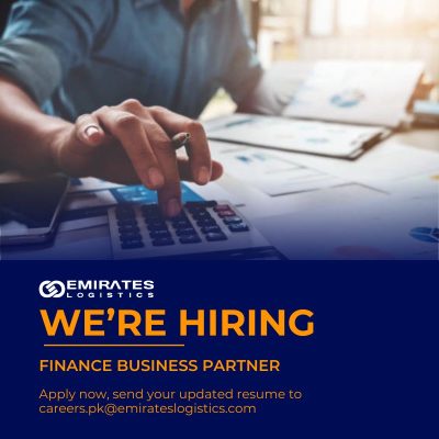 Emirates Logistics Pakistan Jobs Finance Business Partner